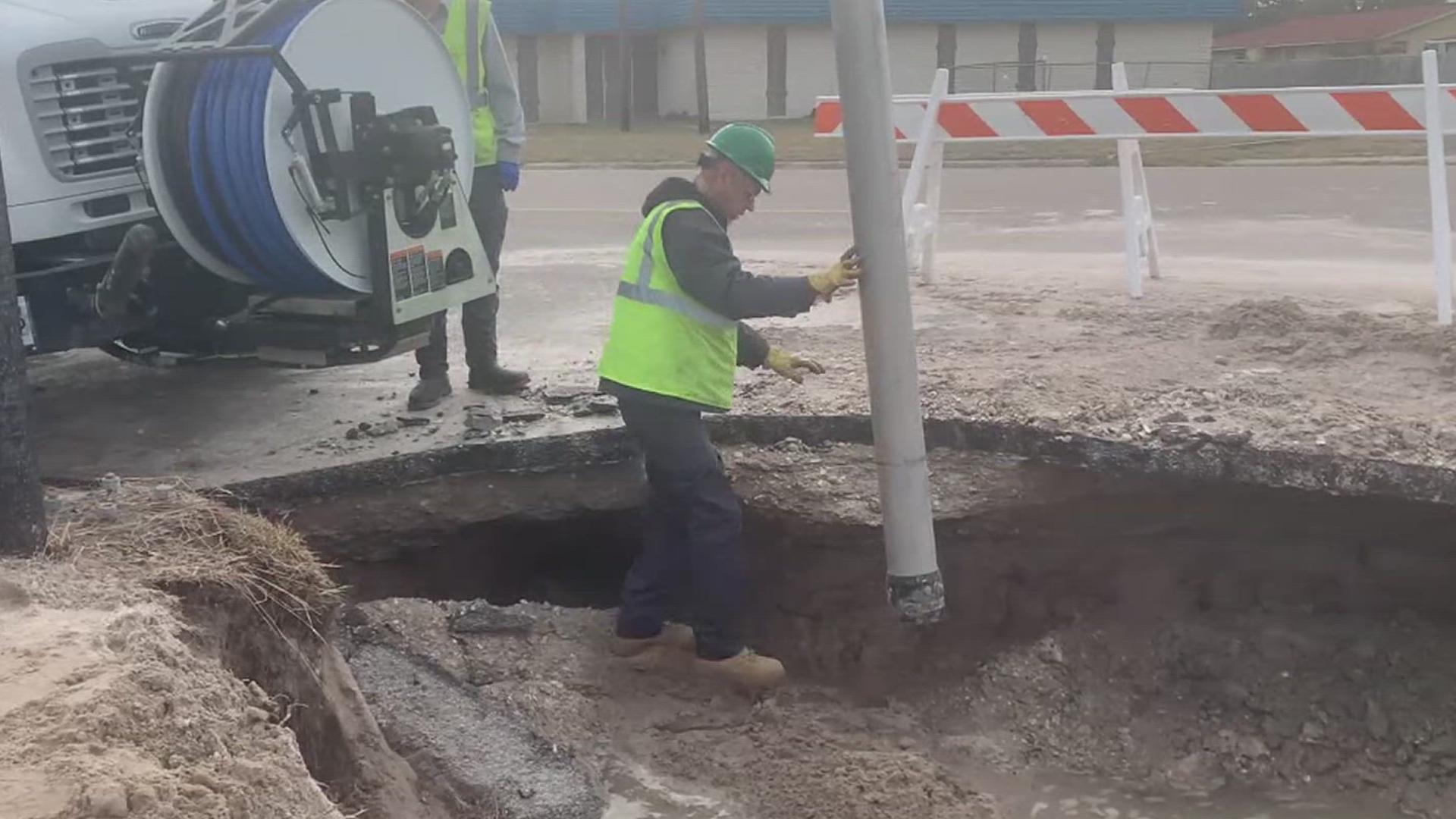City of Aransas Pass deals with water breaks across the town | kiiitv.com
