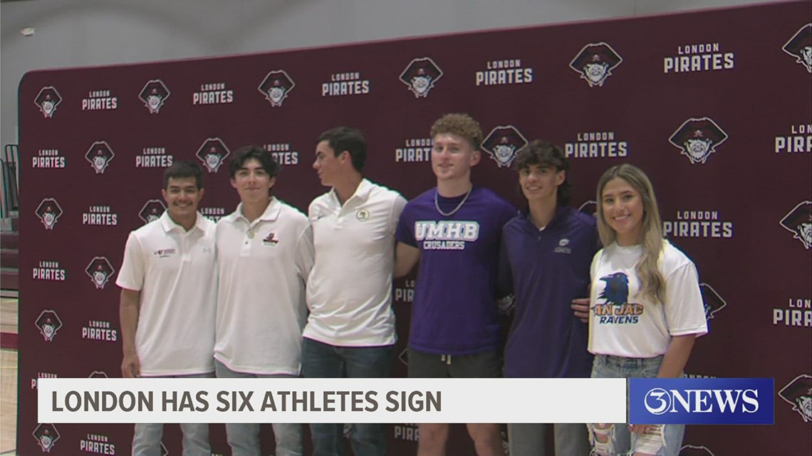 Signings over at London and Beeville Jones | kiiitv.com