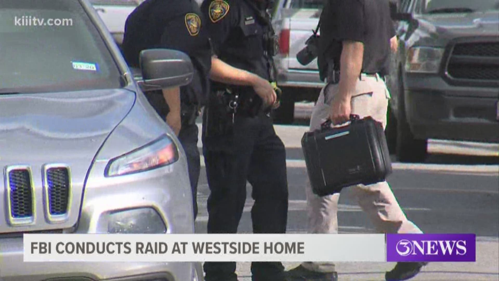 Items confiscated but no arrests made during federal raid in Corp ...