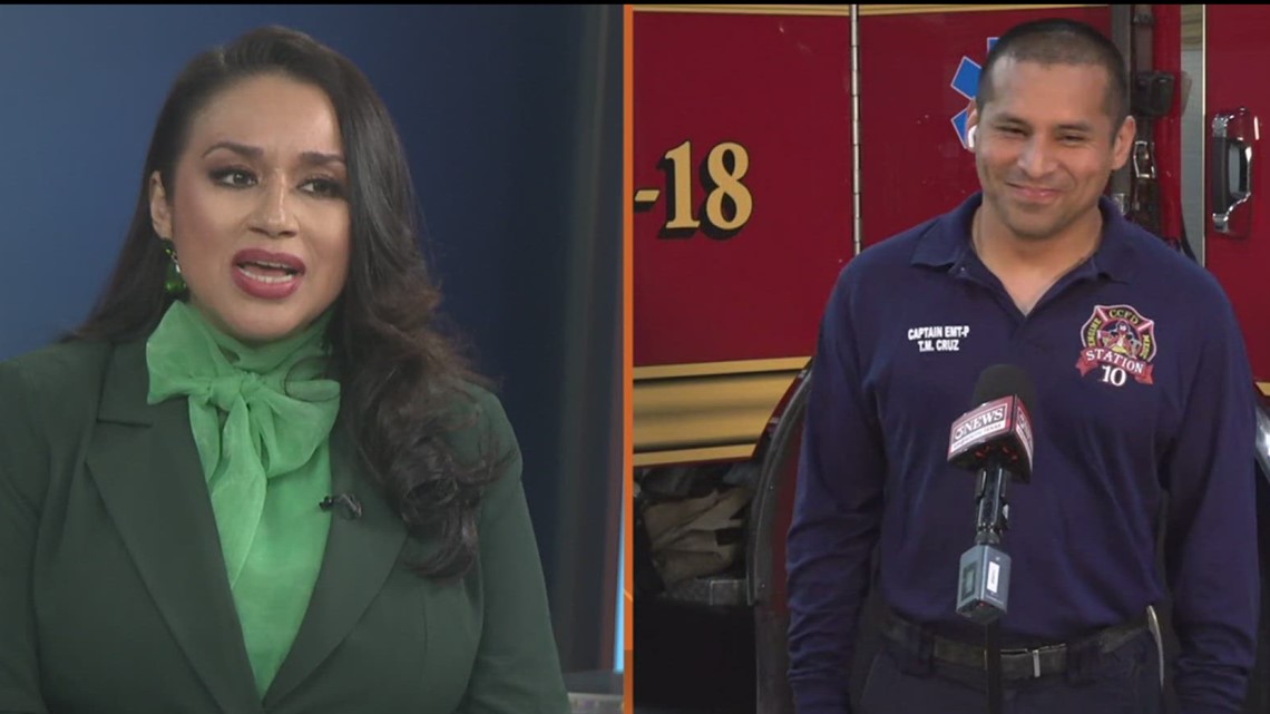 LIVE: Fire Captain Thomas Cruz talks spending time with kids affected ...