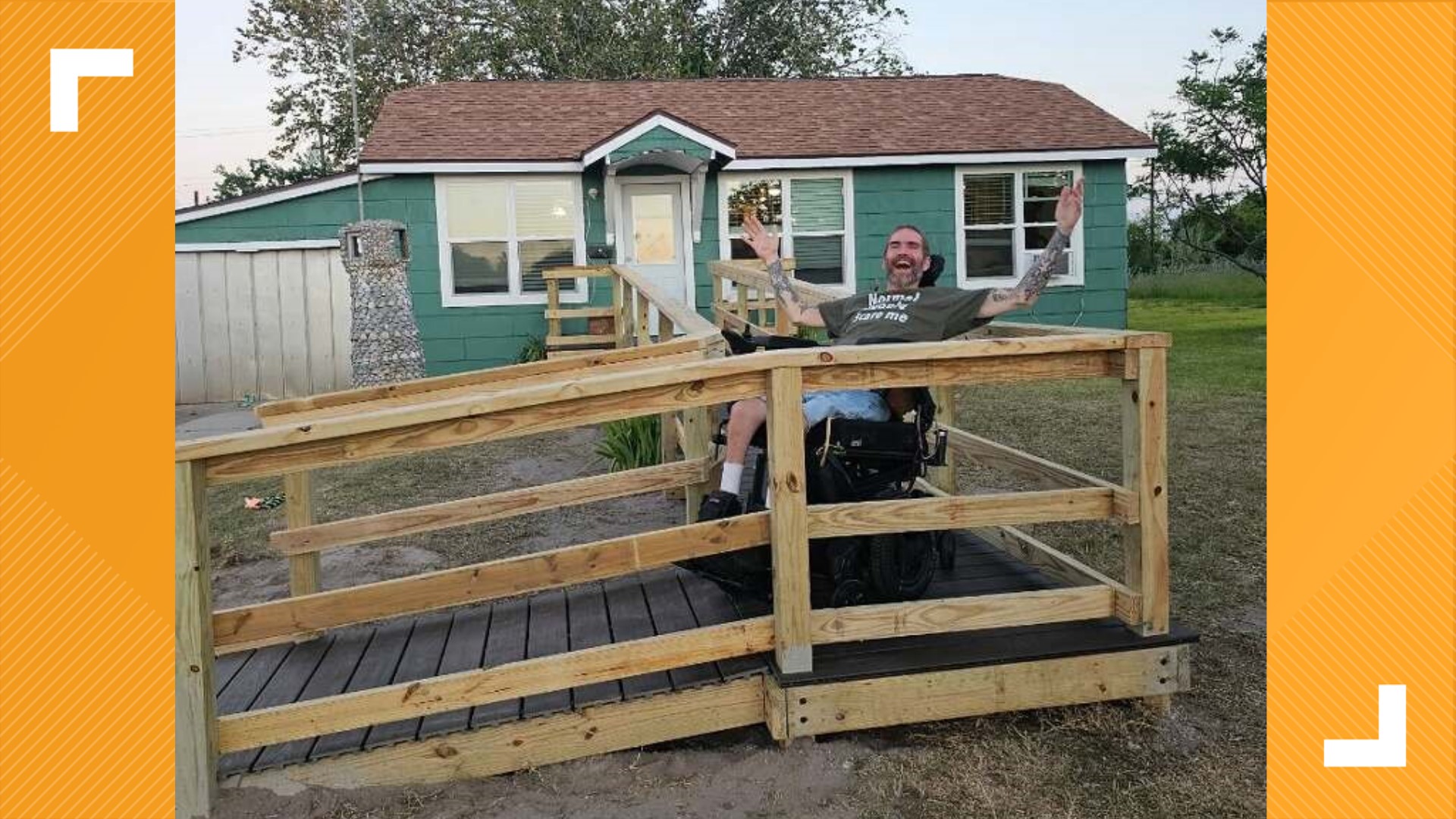Habitat for Humanity gives San Pat family new wheelchair ramp | kiiitv.com