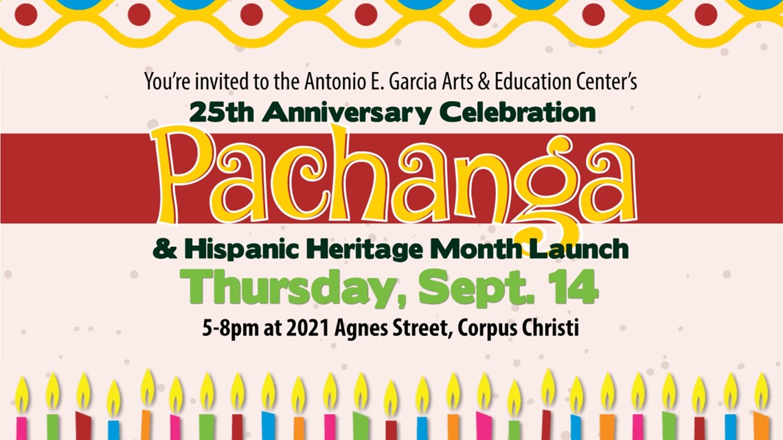 Garcia Arts & Education Center 25th Anniversary Pachanga Sept. 14 ...
