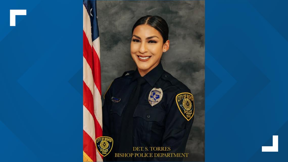 Lt. Sarah Torres becomes Bishop's first female police chief | kiiitv.com
