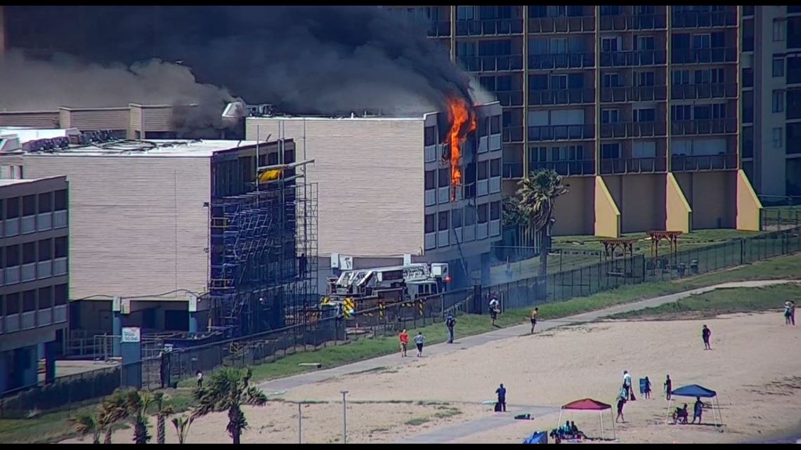 CCFD respond to Villa del Sol fire | kiiitv.com