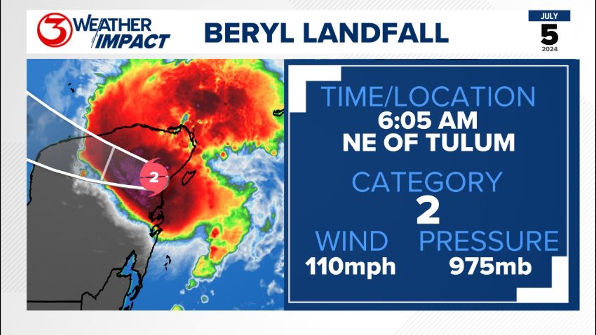 Hurricane Beryl's track uncertain as it eyes the Gulf of Mexico ...