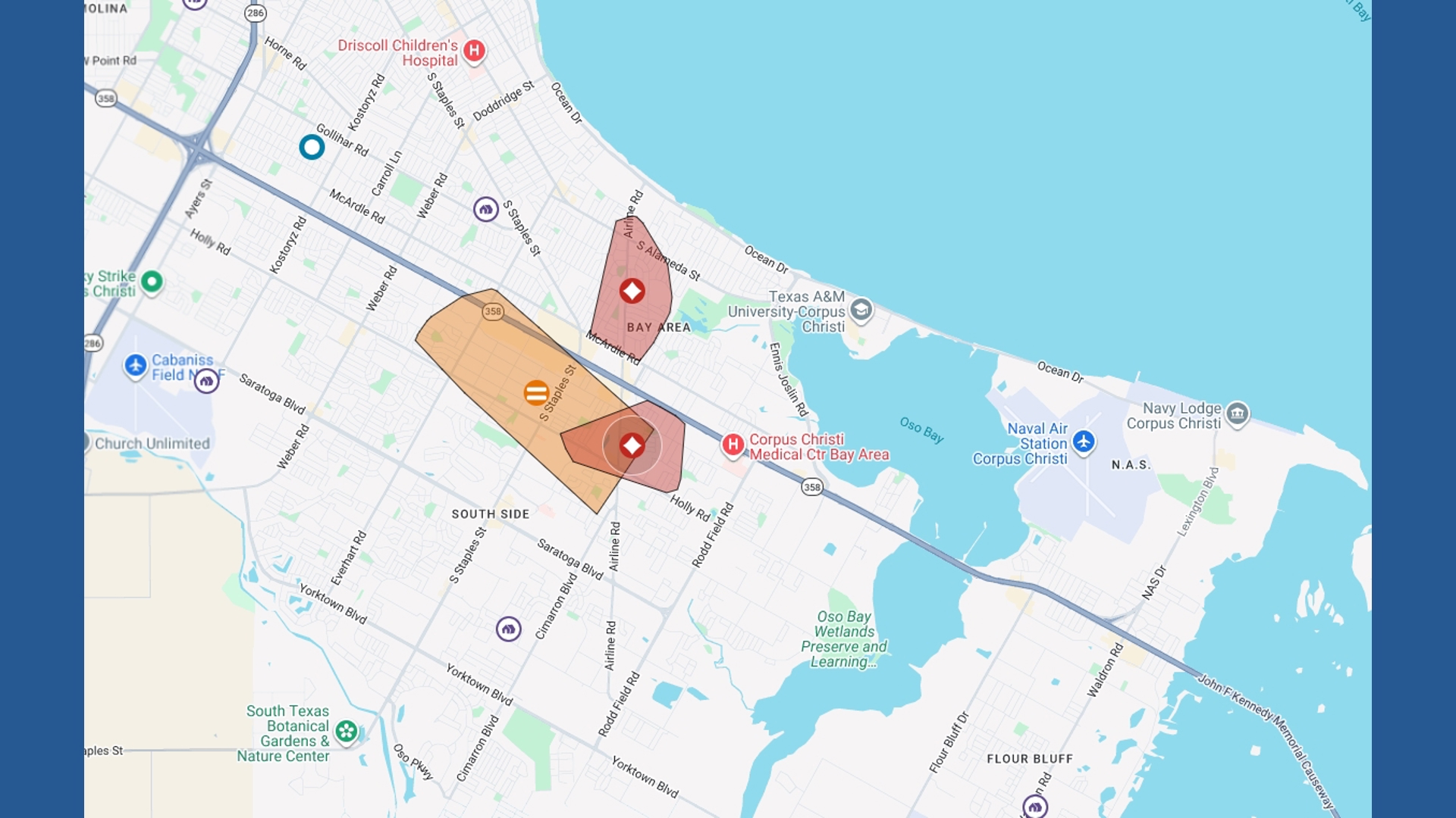 More than 3,000 residents without power across Corpus Christi, AEP ...