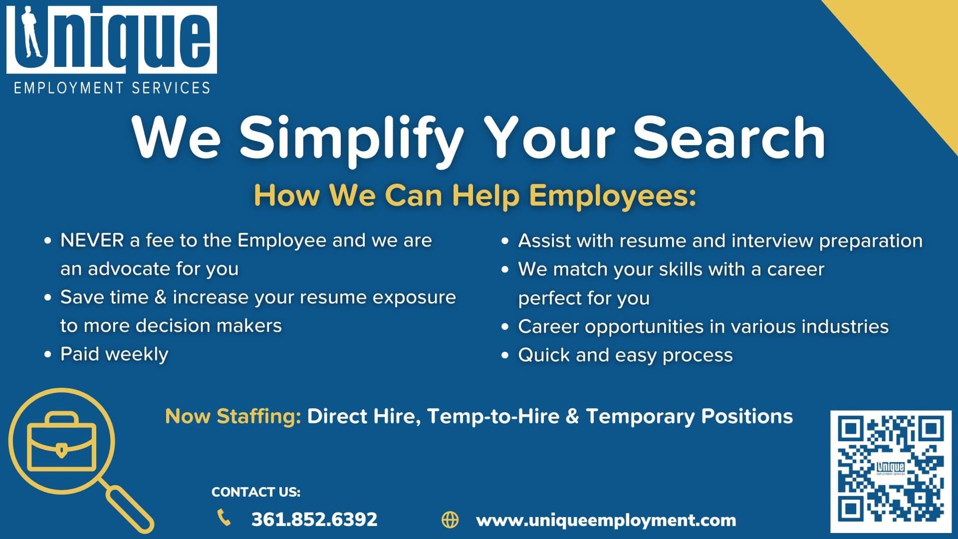Unique Employment Services helps Coastal Bend employers expand ...