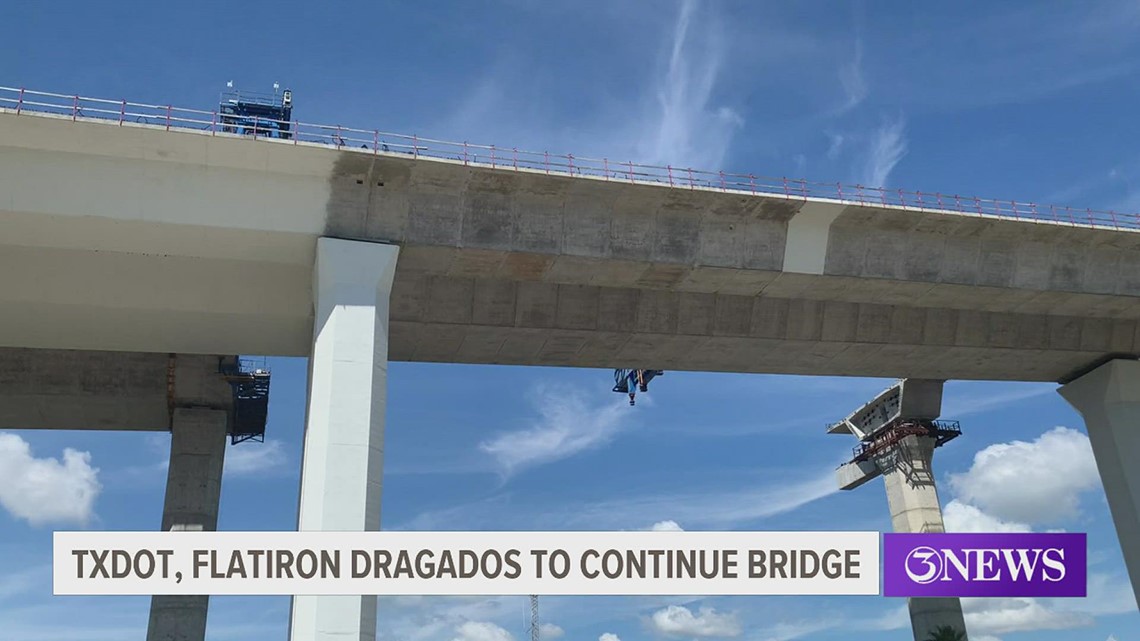 New Harbor Bridge work will continue after TxDOT, Flatiron Dragados ...
