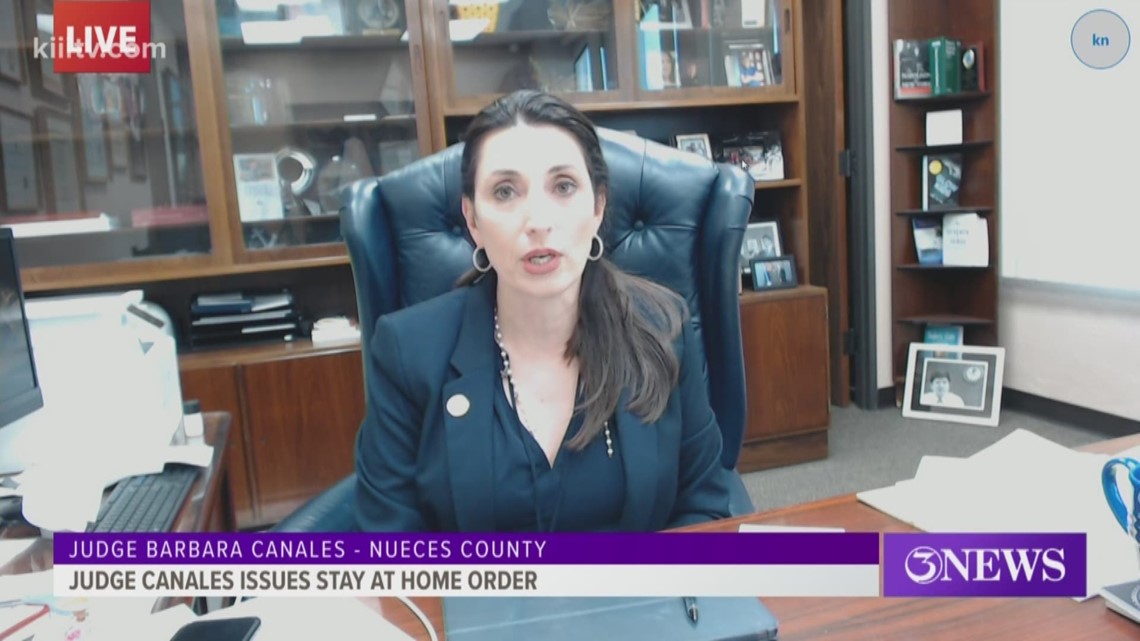 Skype Interview: Nueces County Judge Barbara Canales discusses her stay ...