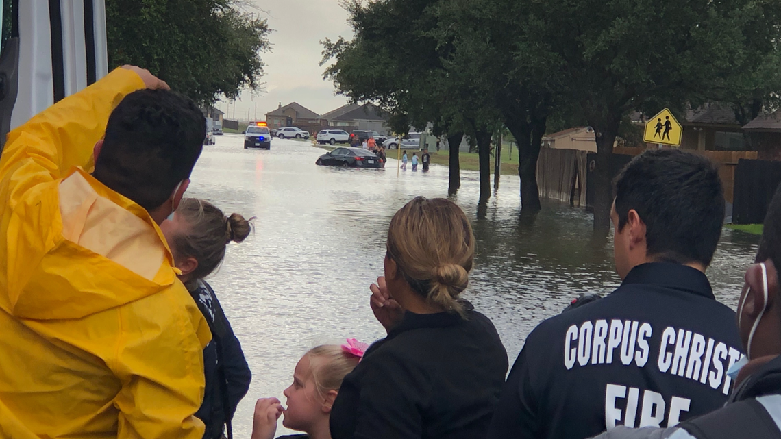 Tuloso-Midway subdivision blocked off by first responders due to flash ...
