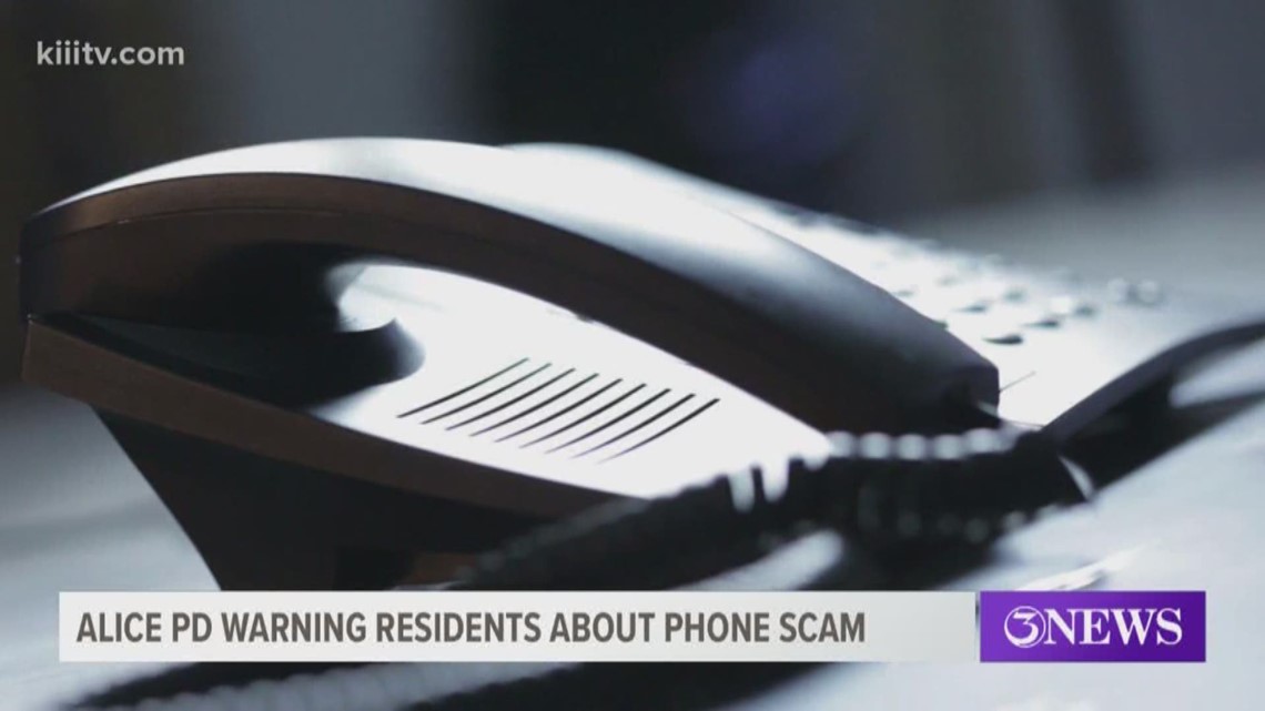 Alice Police Department warning residents of phone scam | kiiitv.com