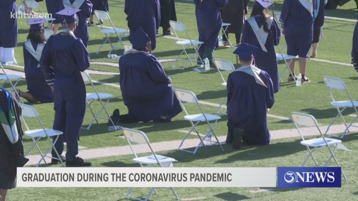 Graduation highlights from the ceremonies at Cabaniss Field | kiiitv.com