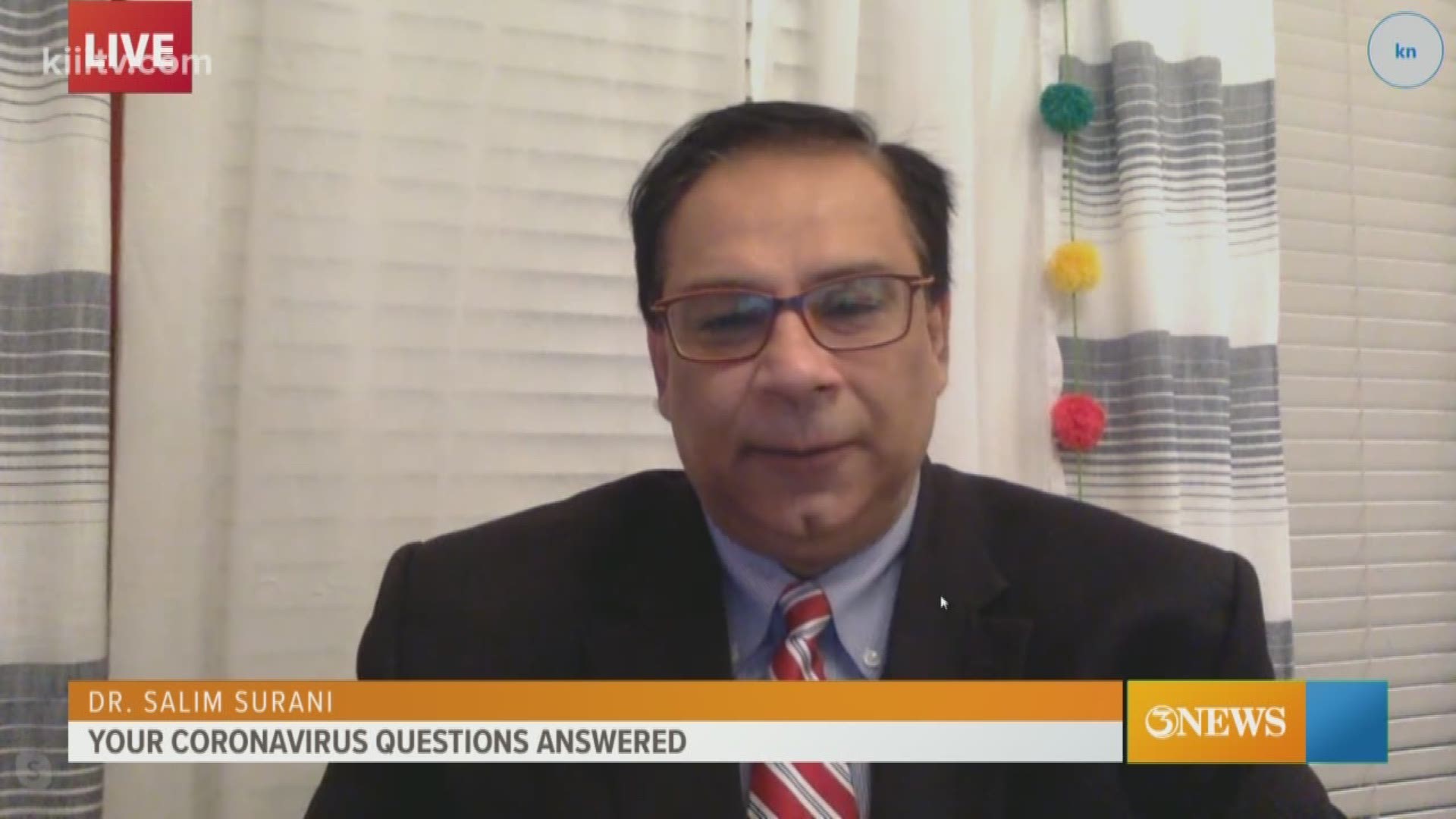 Doctor Salim Surani joined First Edition Friday morning to discuss your ...