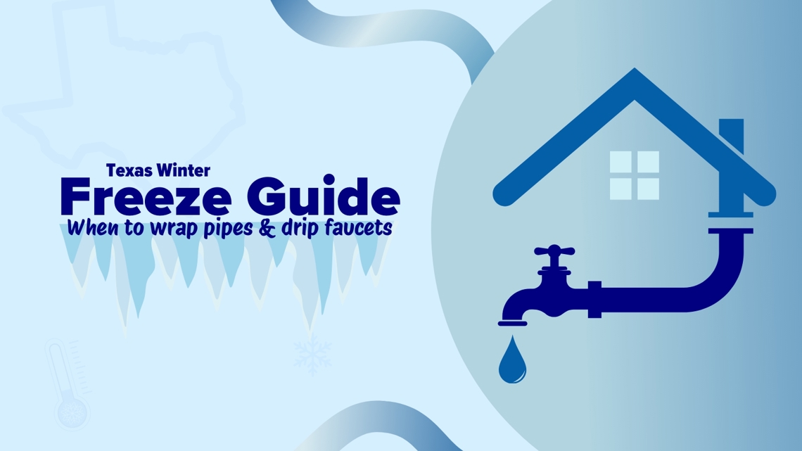 This winter freeze guide can help you decide when to wrap pipes, drip ...