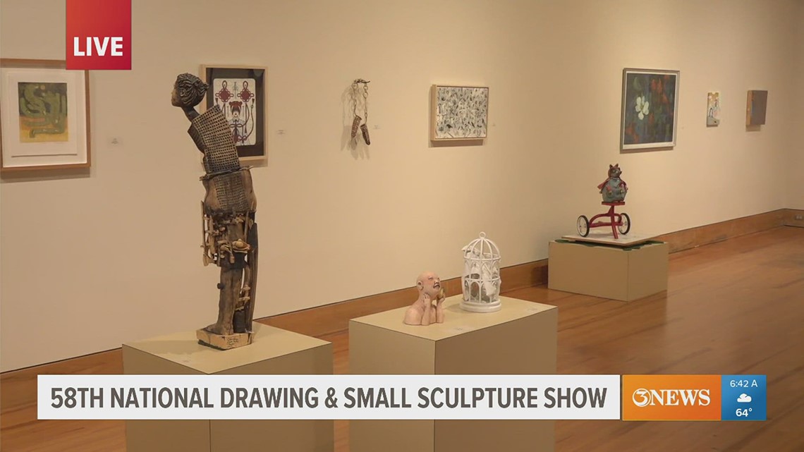 58th National Drawing & Small Sculpture| Curating pieces with a ...