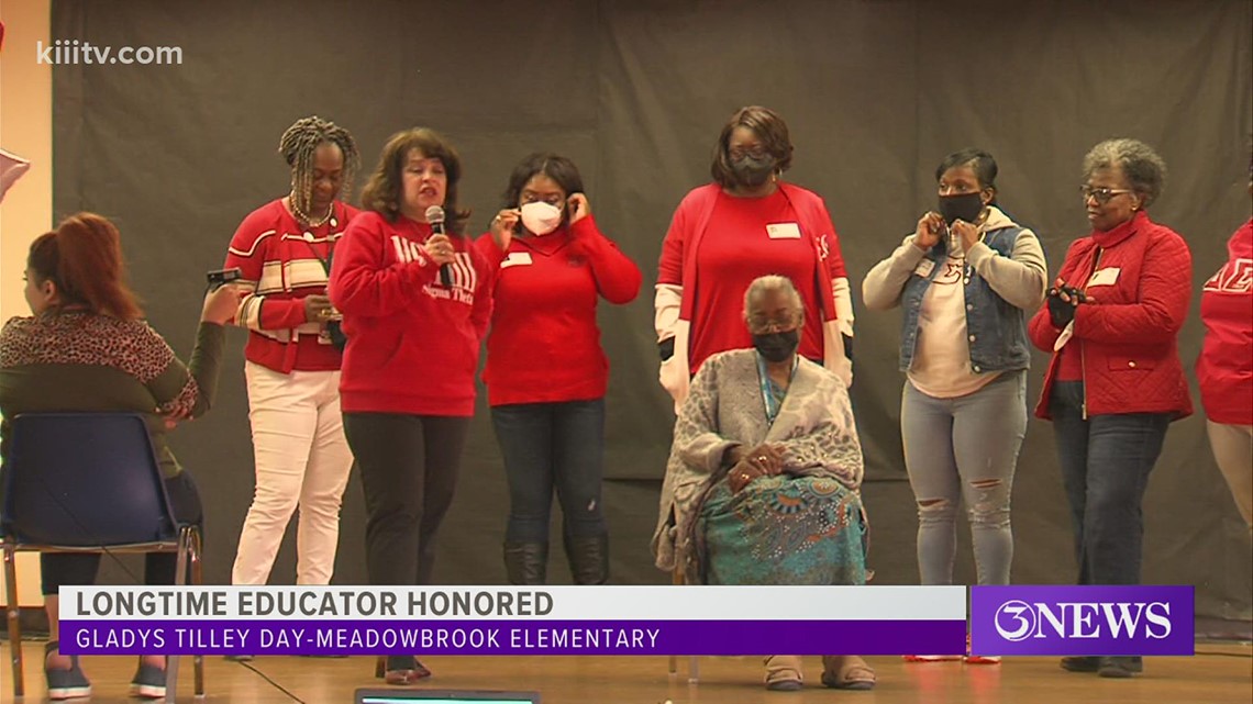 Meadowbrook Elementary School honors longtime educator Gladys Tilley | kiiitv.com