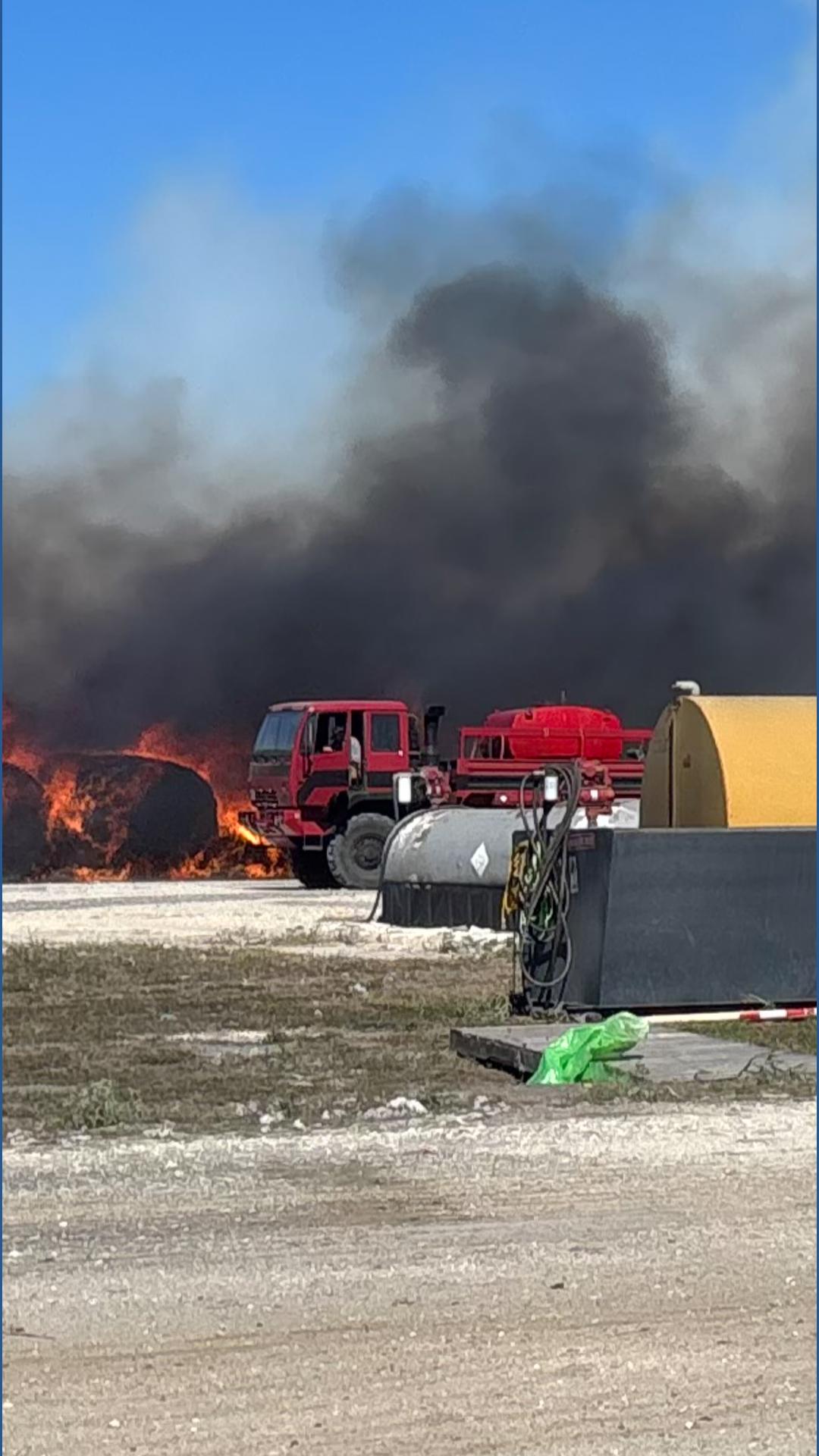 City of Gregory orders evacuations after fire at Gregory cotton gin ...