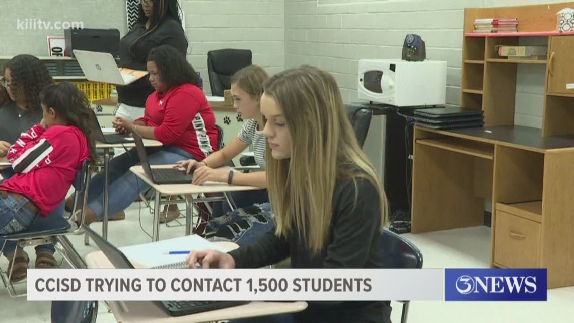 CCISD trying to contact 1,500 students | kiiitv.com
