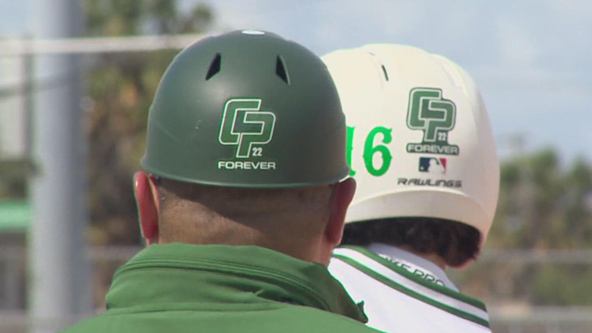 Coastal Bend baseball and softball teams honor coach Cody Perez's ...