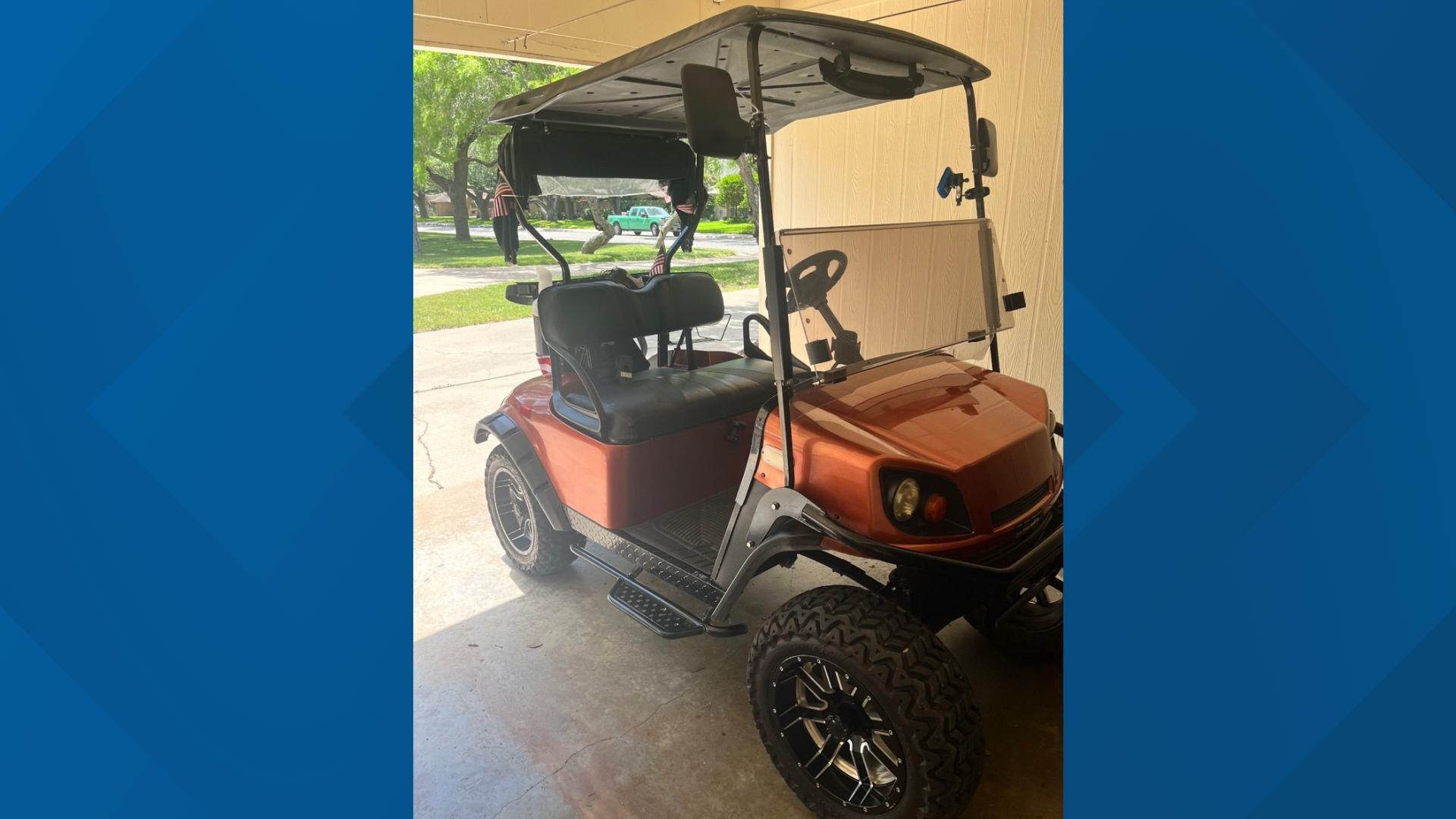 Alice Police Department investigating stolen golf cart | kiiitv.com