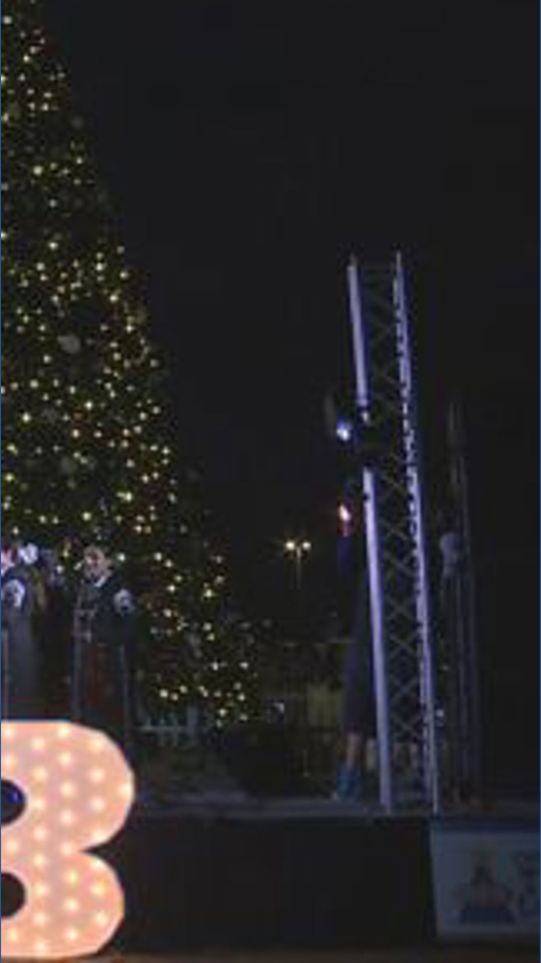 Tree lighting brings holiday cheer to Waters Edge Park | kiiitv.com