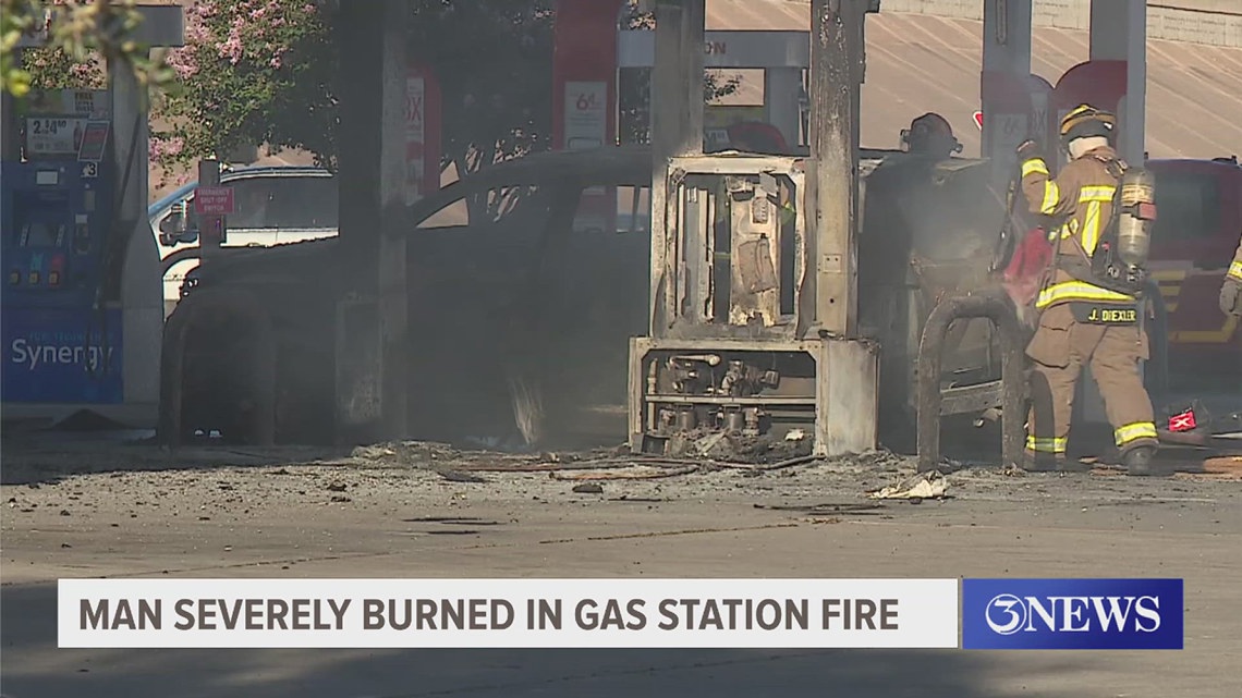 Man severely burned in gas station fire | kiiitv.com