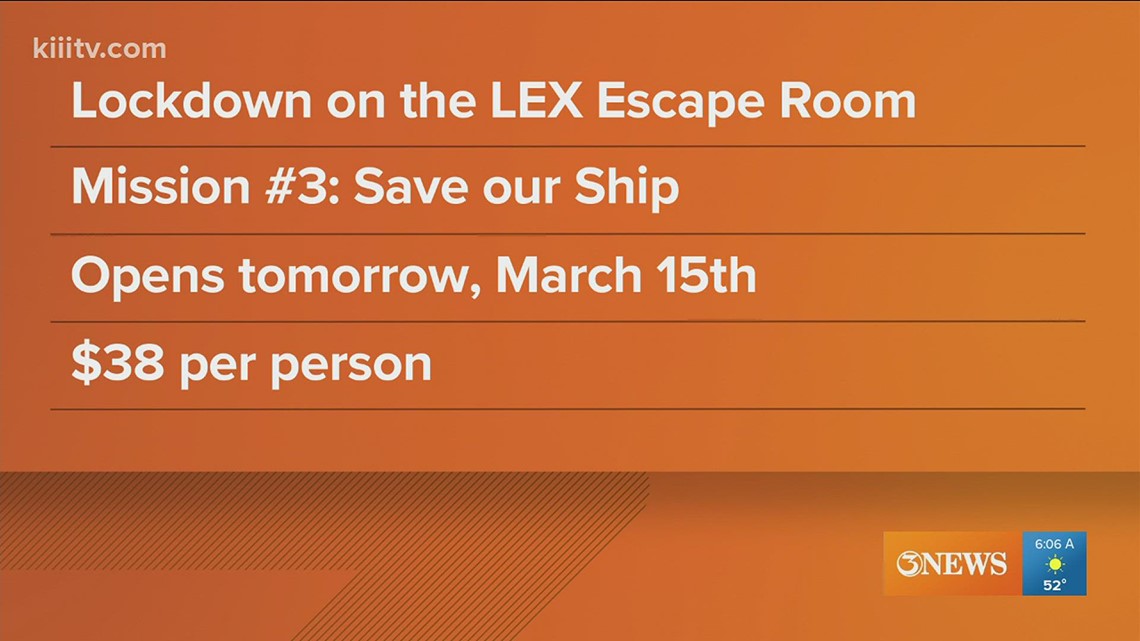 3News First Edition takes you inside the escape rooms aboard USS Lexington | kiiitv.com