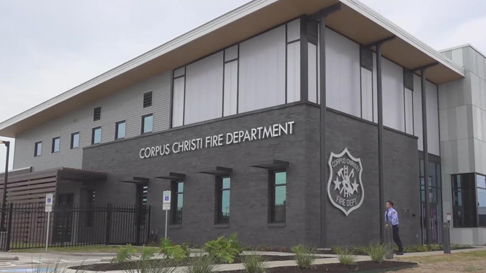 Fire Chief Wade gives a tour of new fire station on Morgan Avenue ...