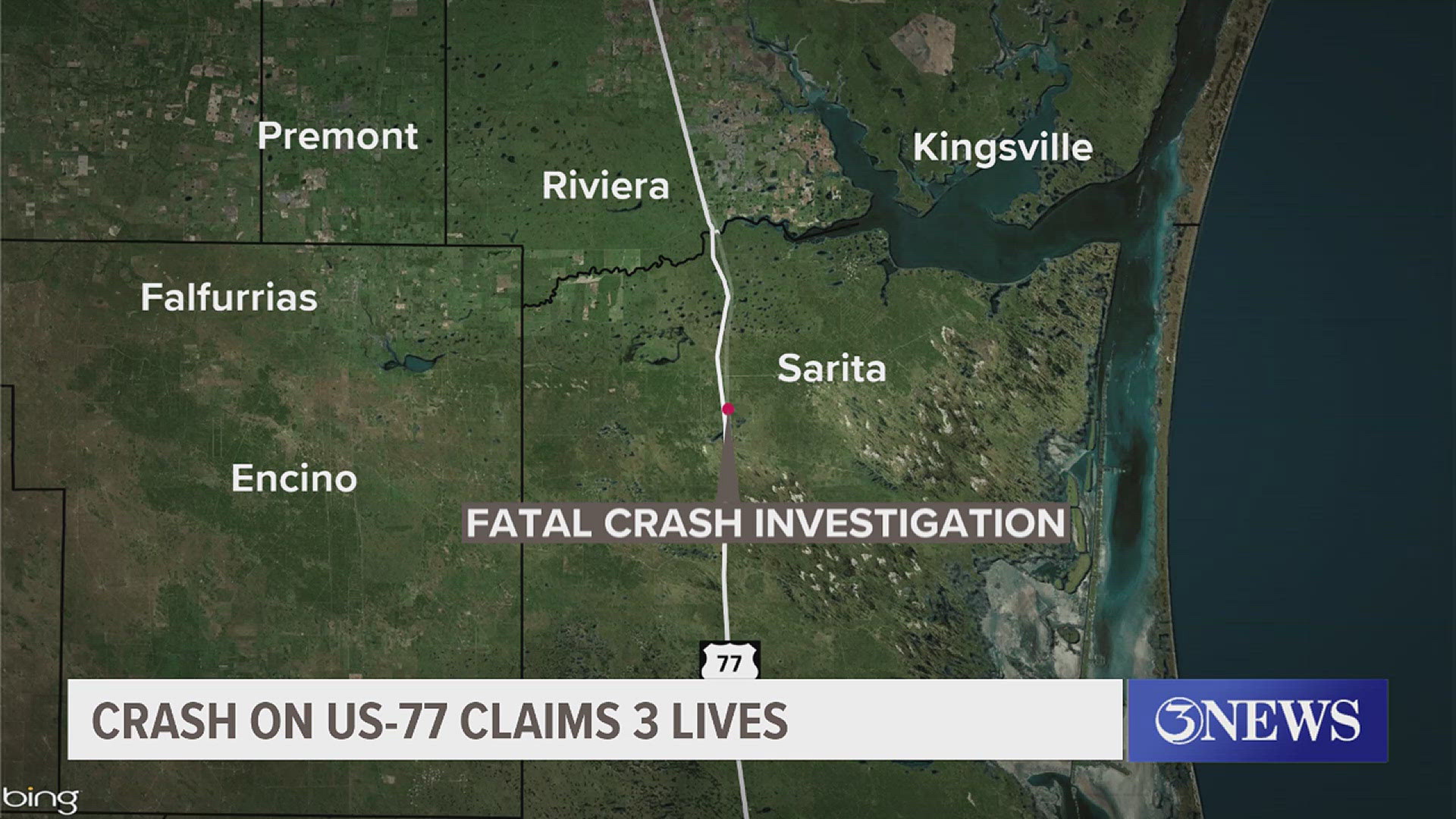 Crash on US-77 claims 3 lives | kiiitv.com
