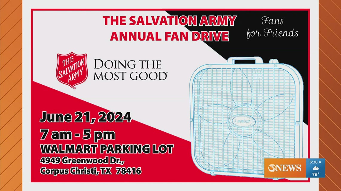 Salvation Army asking community to donate 500 fans for those in need ...