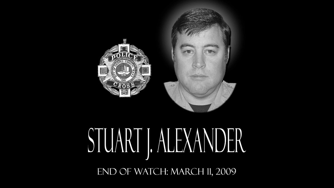 CCPD remembers fallen officer Stuart Alexander | kiiitv.com