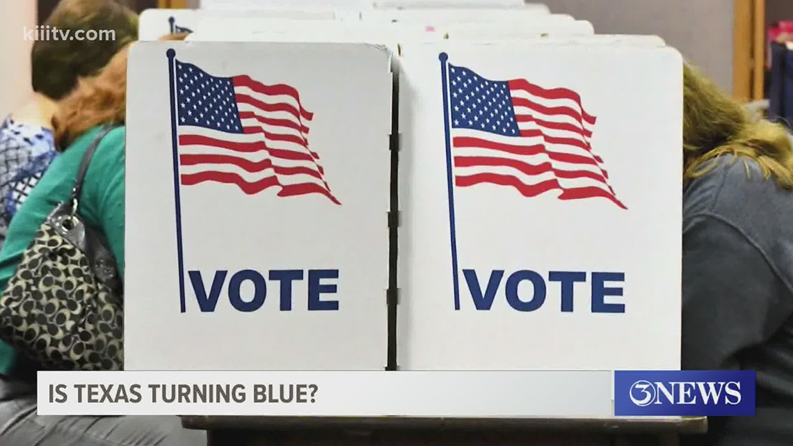 Is Texas turning blue? A new poll shows Texas is holding to be a ...