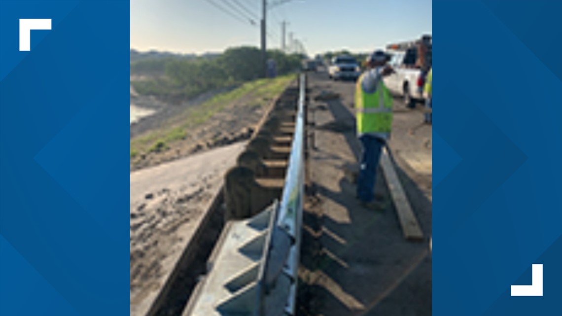 Yorktown mud bridge repair update, April 12 | kiiitv.com