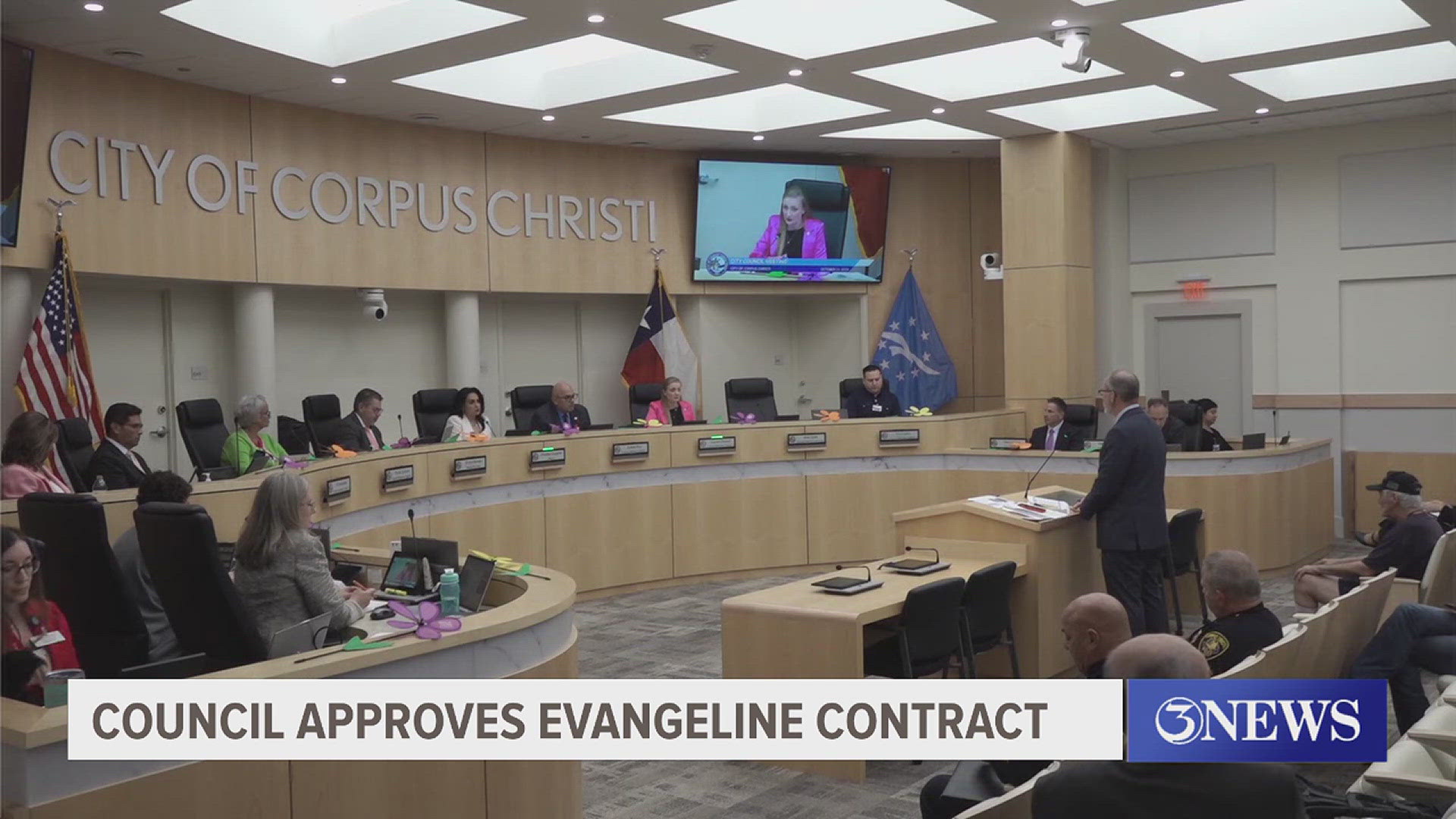 Corpus Christi council approves $169 million contract for Evangeline ...