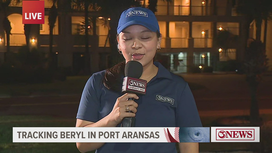 Tracking Beryl in Port Aransas as mandatory visitor evacuation winds down | kiiitv.com