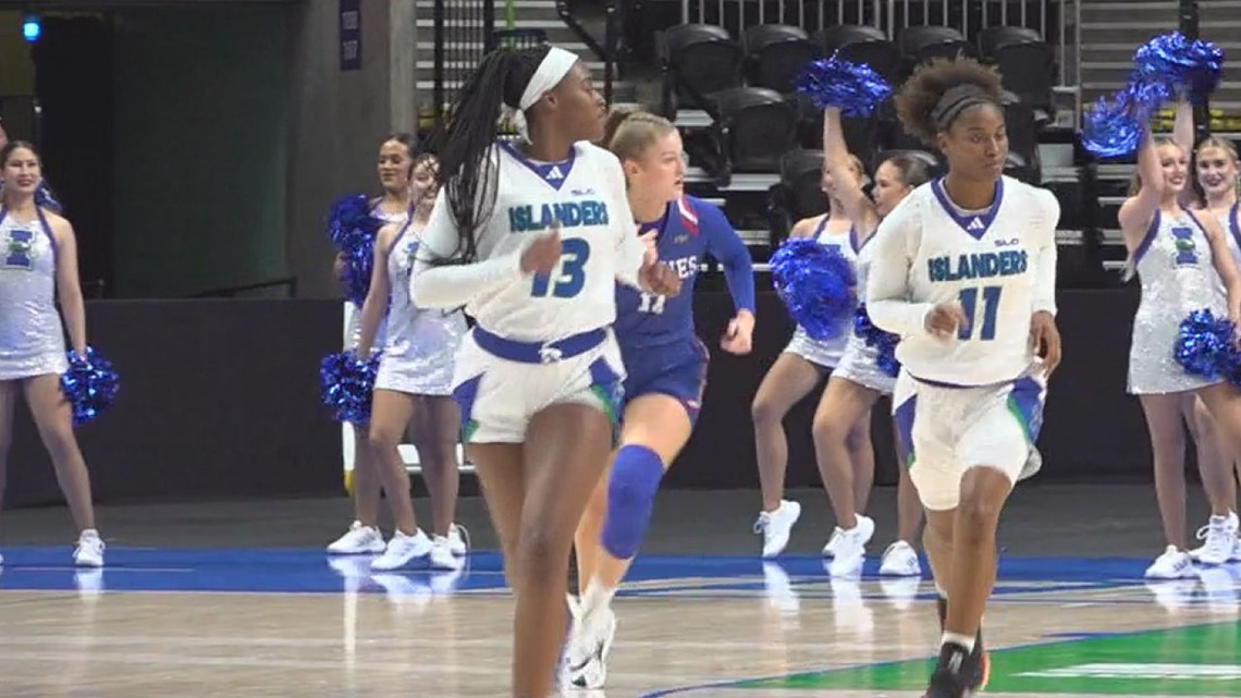 Islanders women open Southland play with dominant win over HCU | kiiitv.com