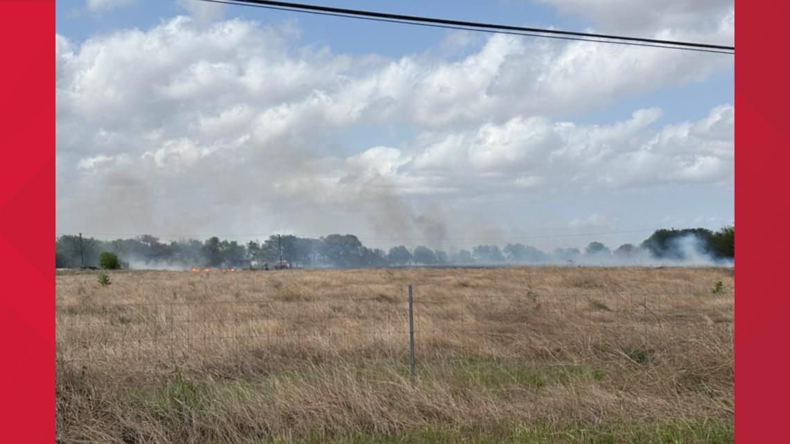CCFD containing brush fire that is threatening structures on Old ...