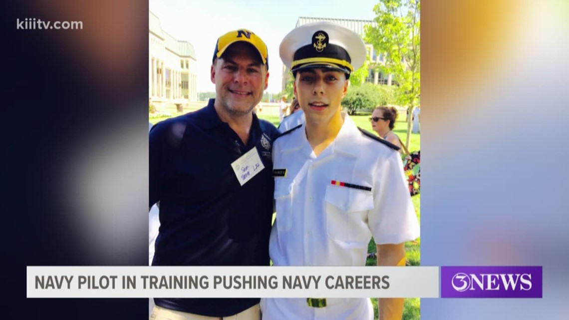 Navy pilot in training pushing Navy careers | kiiitv.com