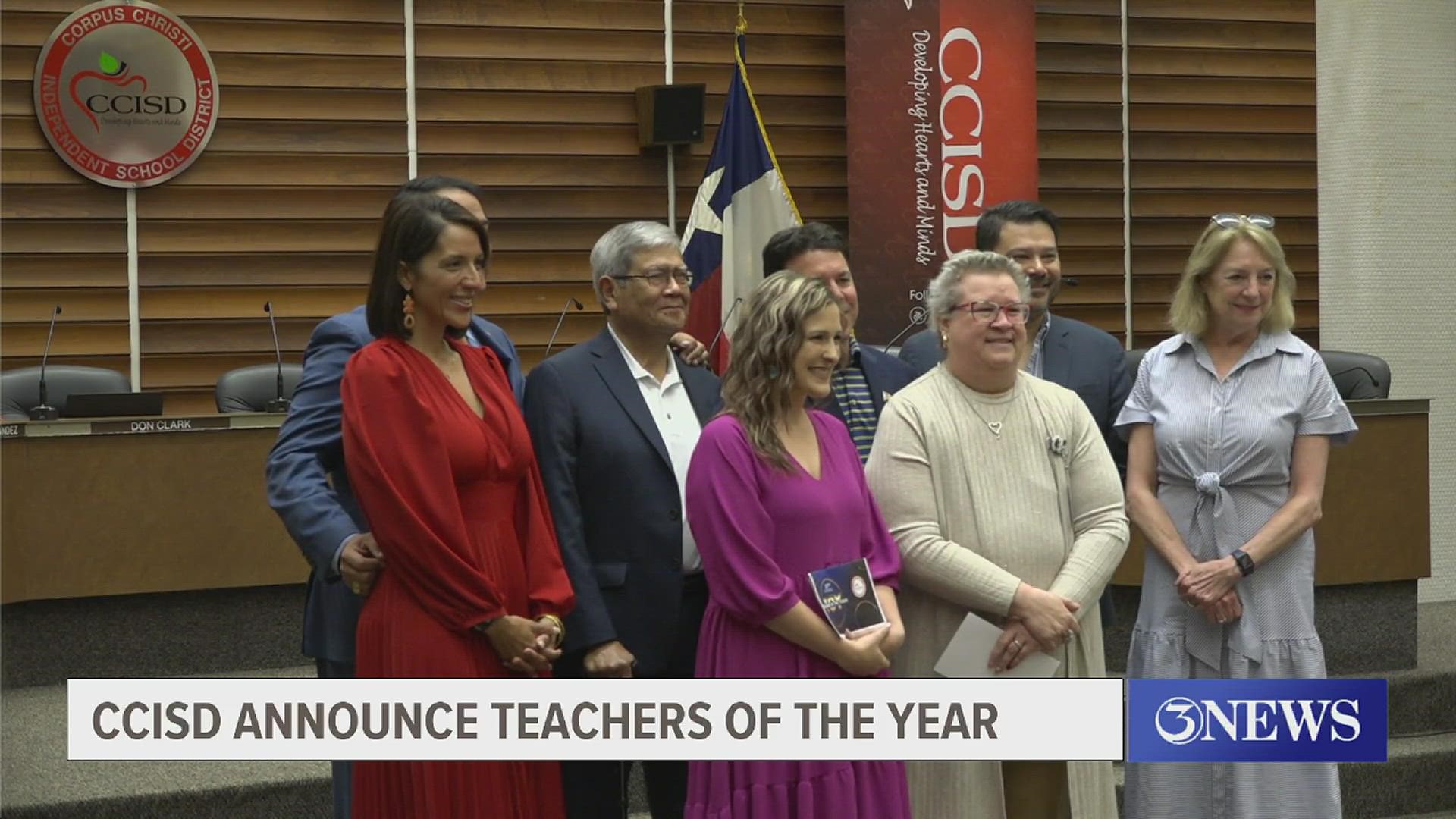 CCISD announce Teacher of the Year awards | kiiitv.com