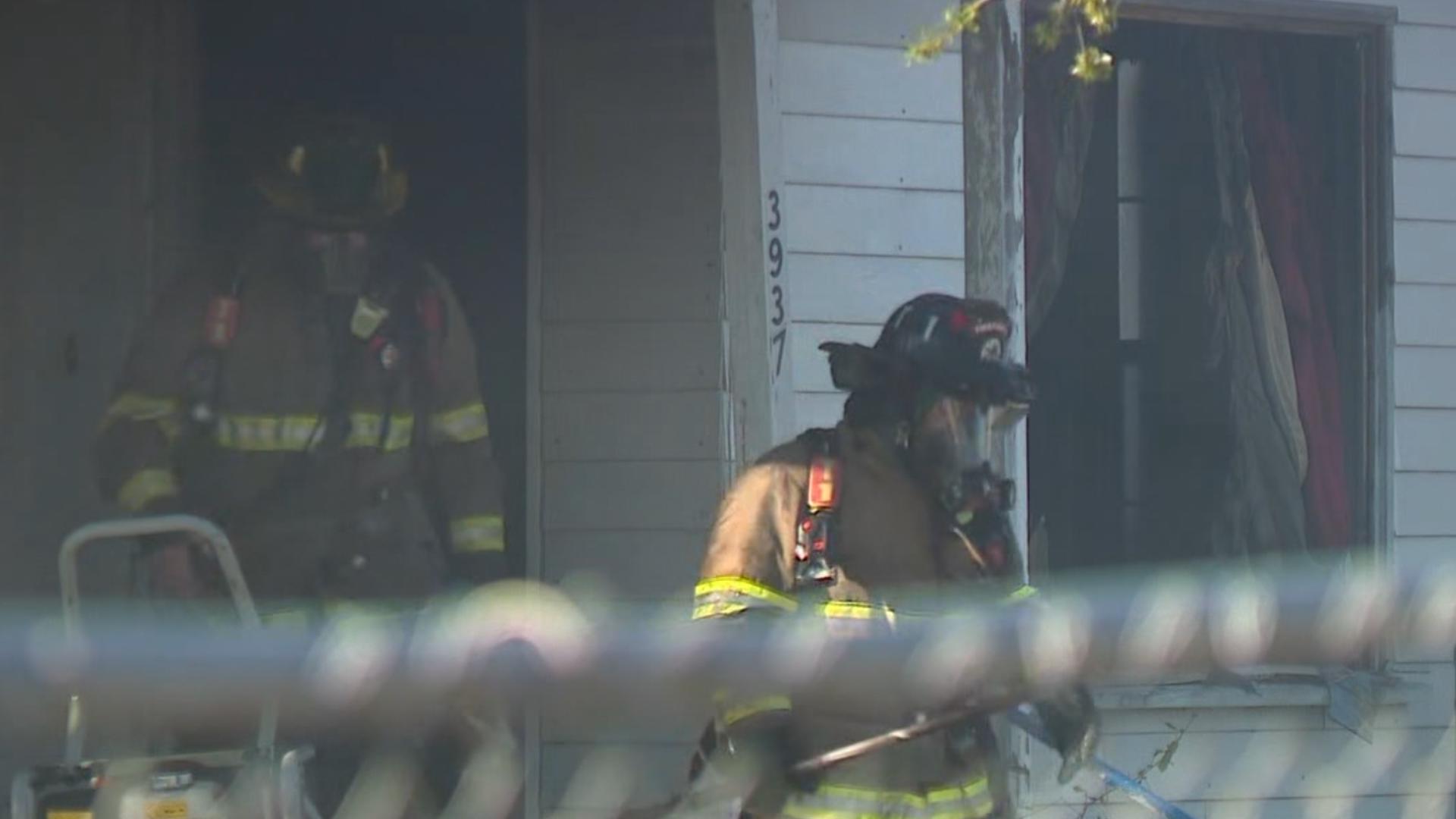 Multiple homes catch fire on Naples Street, one person sent to the ...