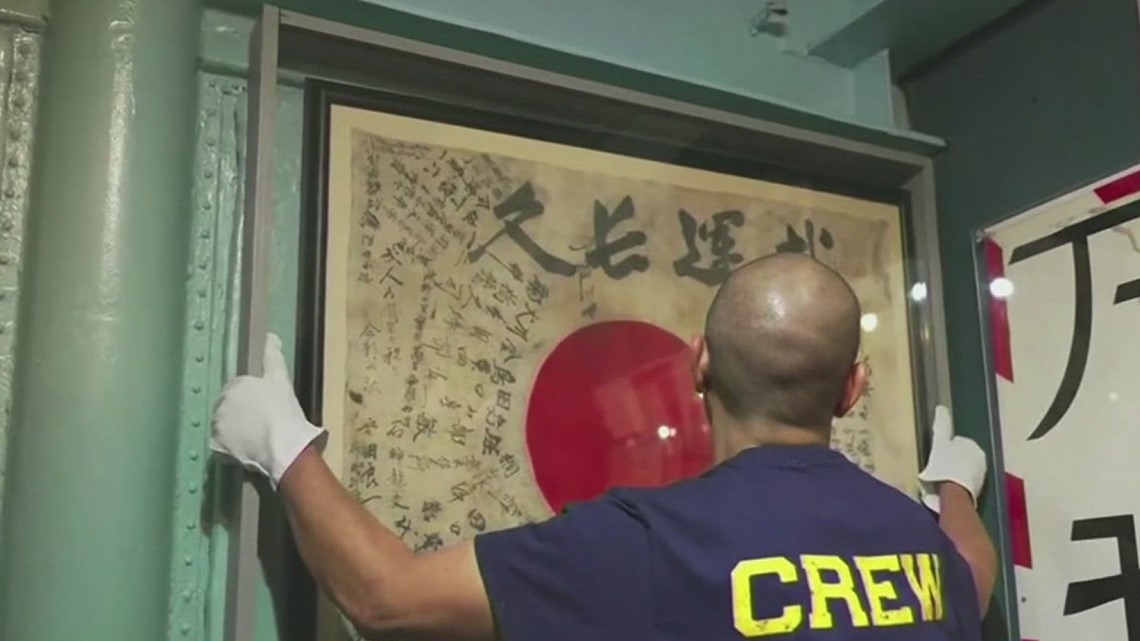 'Good Luck Flag' to be reunited with fallen soldier's family | kiiitv.com