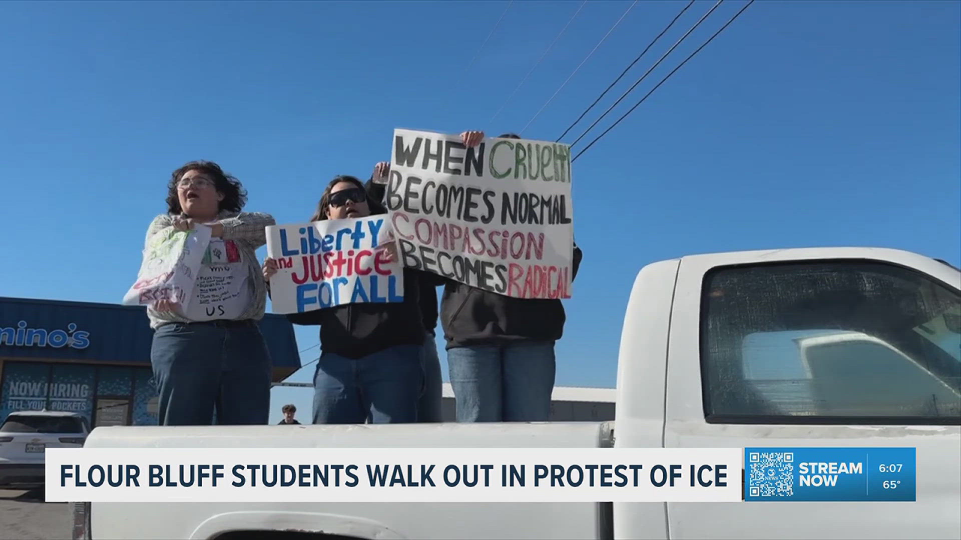 Flour Bluff ISD responds to student-led walkout at high school | kiiitv.com