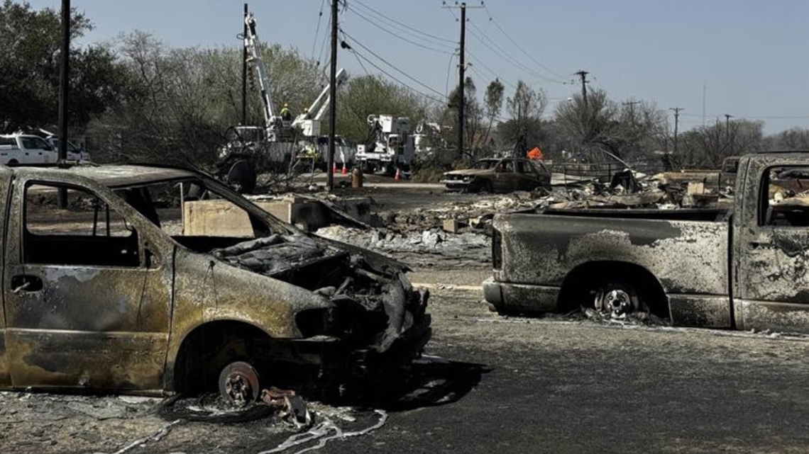 Sinton officials await sunrise to assess magnitude of wildfire damage ...