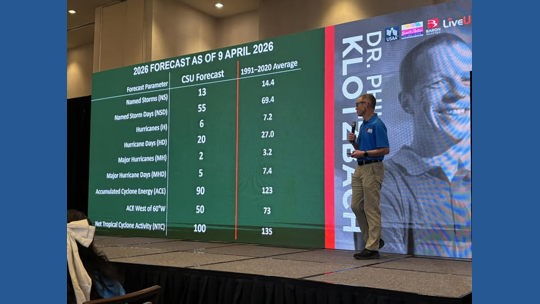 2026 hurricane season forecast from Colorado State University | kiiitv.com