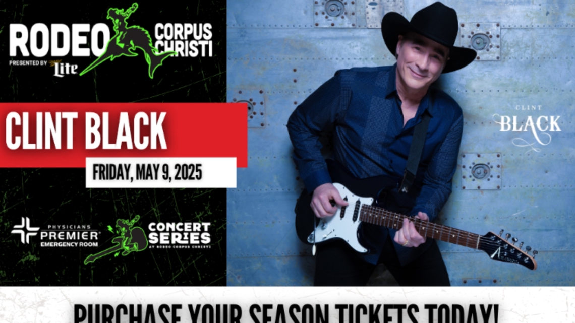 'Killin' Time'| Clint Black to headline Rodeo Corpus Christi in May ...