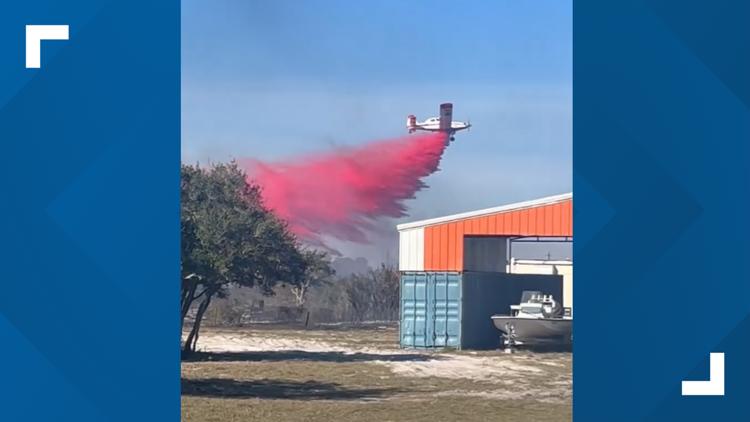 Rockport brush fire now 95% contained, according to officials | kiiitv.com