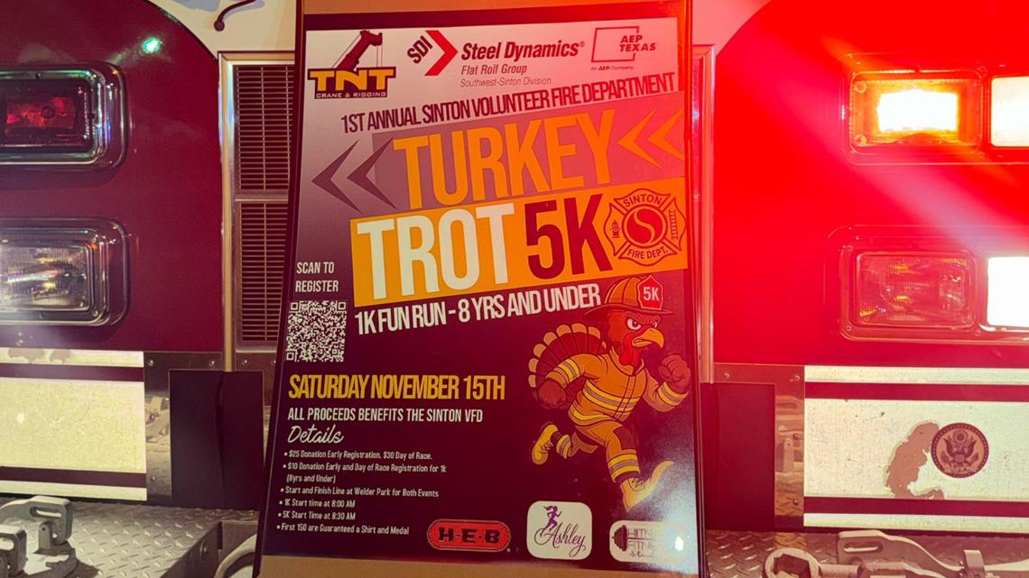 Sinton VFD Turkey Trot aims to raise funds for volunteer fire crew ...