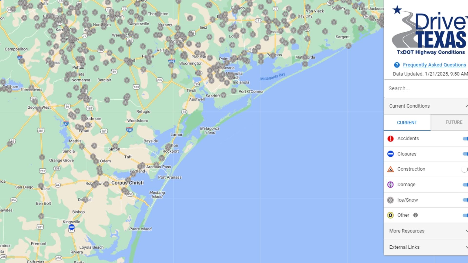 WEDNESDAY: TxDOT reports no road closures, snow and ice on roadways ...