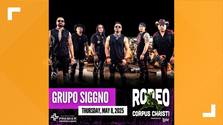 Grupo Siggno to headline Rodeo Corpus Christi in May | kiiitv.com