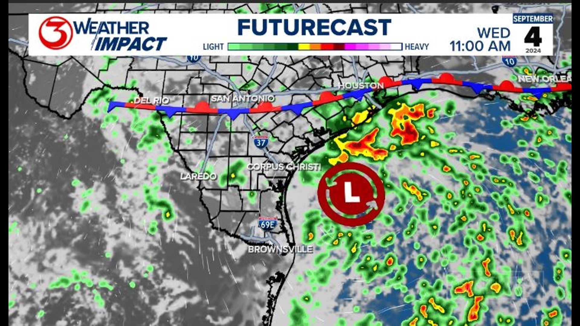 Weather Impact Alert Day: 8+ inches of rain in Ingleside, Aransas Pass ...